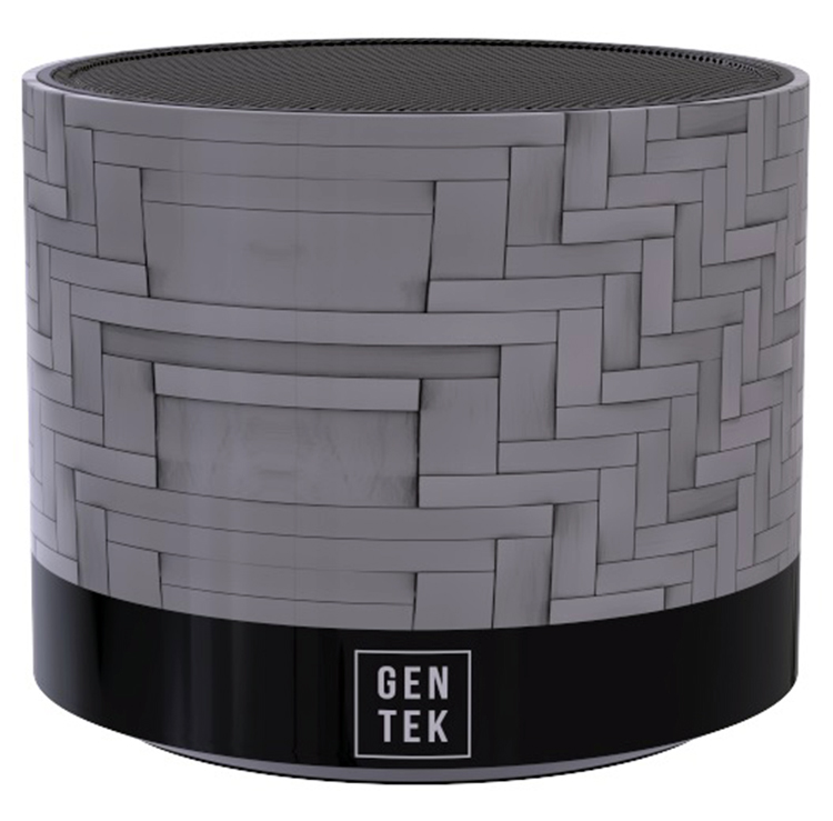 GenTEK Gentek S3 Wireless Bluetooth Super Portable Speaker (Grey) 15108